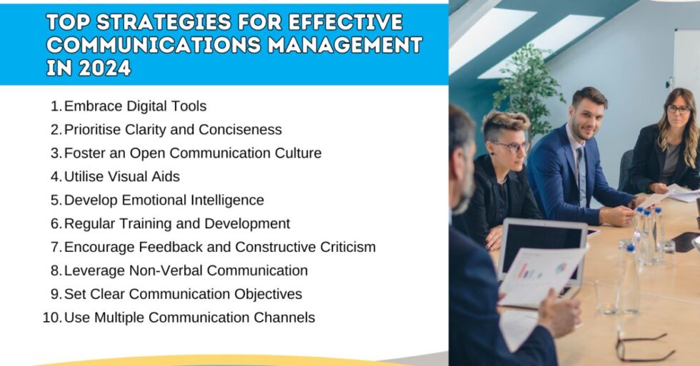 Top Strategies for Effective Communications Management in 2024